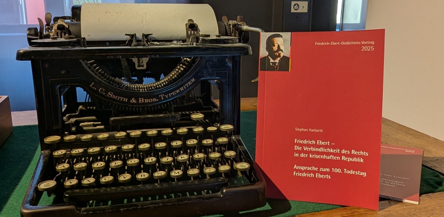 Neu erschienen: Der 16. Friedrich-Ebert-Gedächtnis-Vortrag von Prof. Dr ...